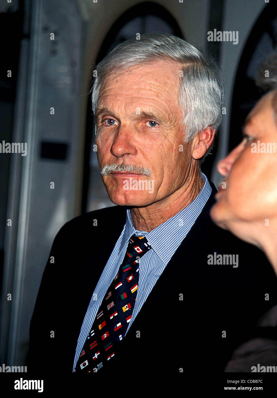 TED TURNER . / TEDTURNERRETRO(Credit Image: Â© Judie Burstein/Globe ...