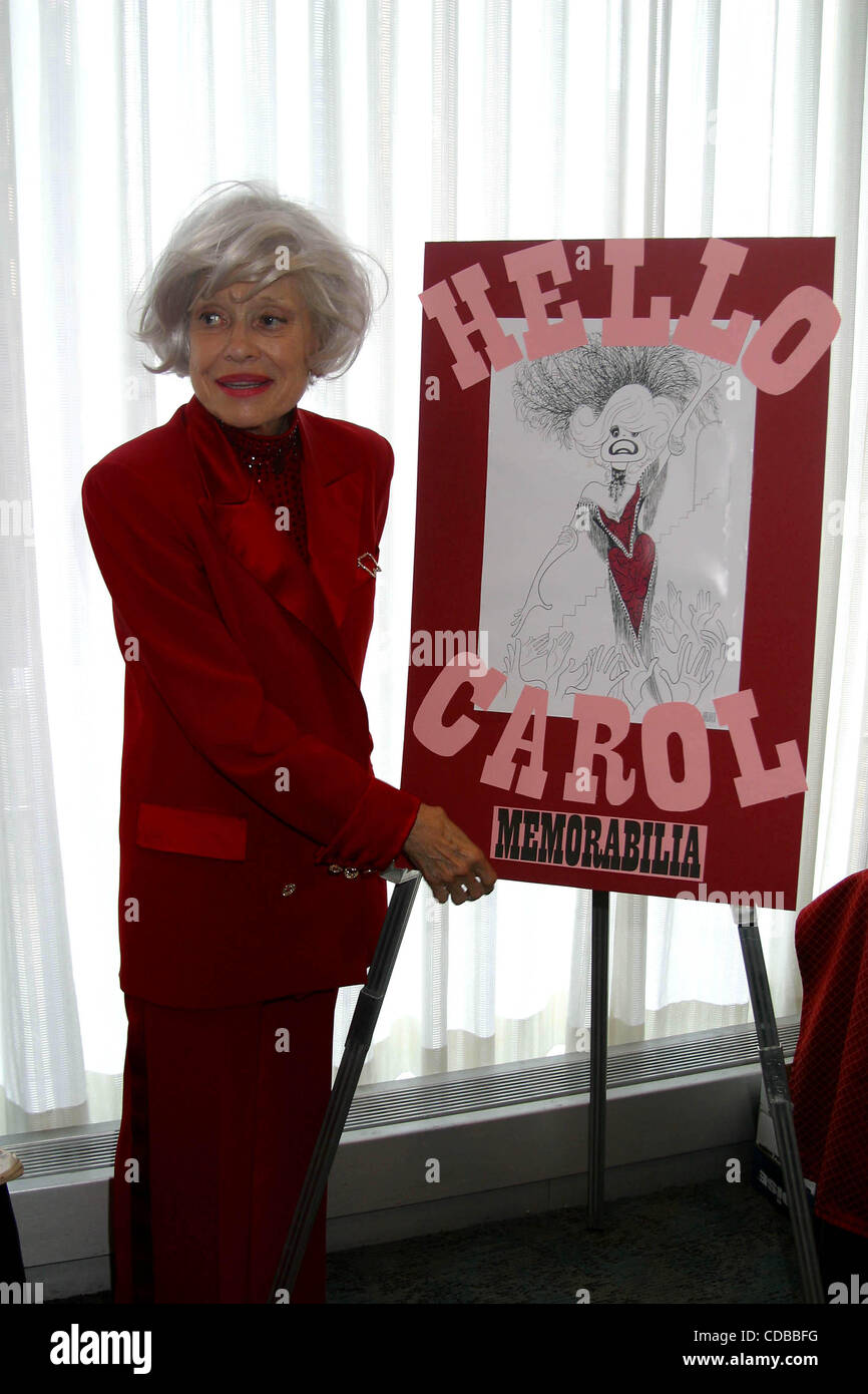 K37771JBU.CAROL CHANNING HONORED AT OSCAR HAMMERSTEIN AWARD BENEFIT.AT ...