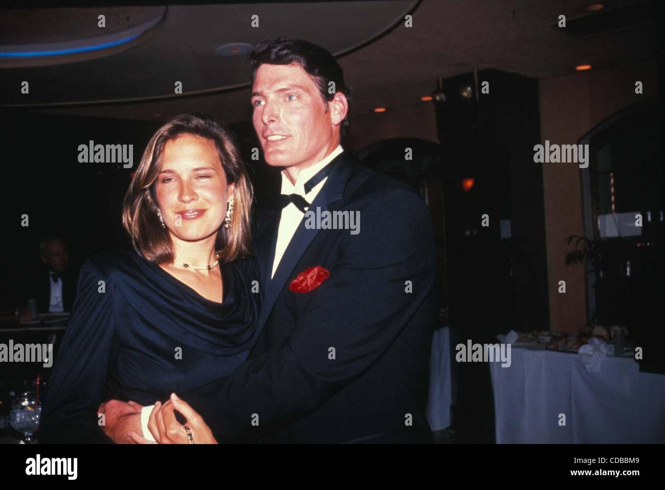 I5905.CHRISTOPHER REEVE AND GIRLFRIEND. / PHOTOS(Credit Image: Â© Judie ...