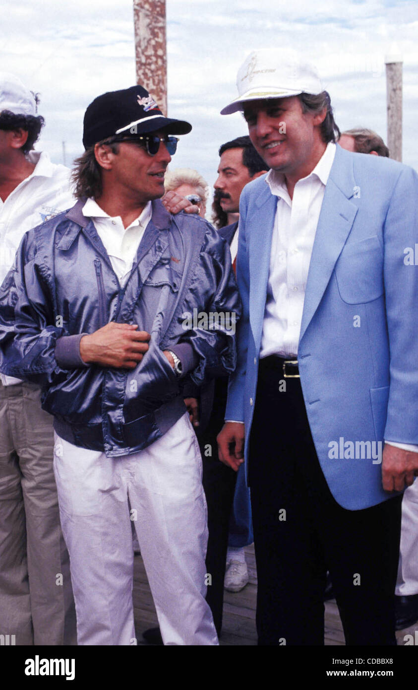 I5400.DON JOHNSON AND DONALD TRUMP. / PHOTOS(Credit Image: Â© Judie ...