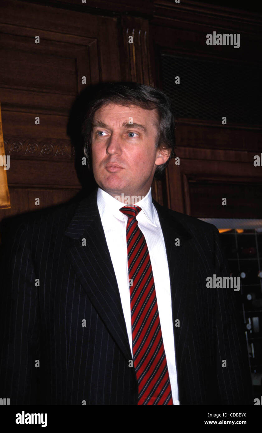 DONALD TRUMP.04/1990. / PHOTOS(Credit Image: Â© Judie Burstein/Globe ...