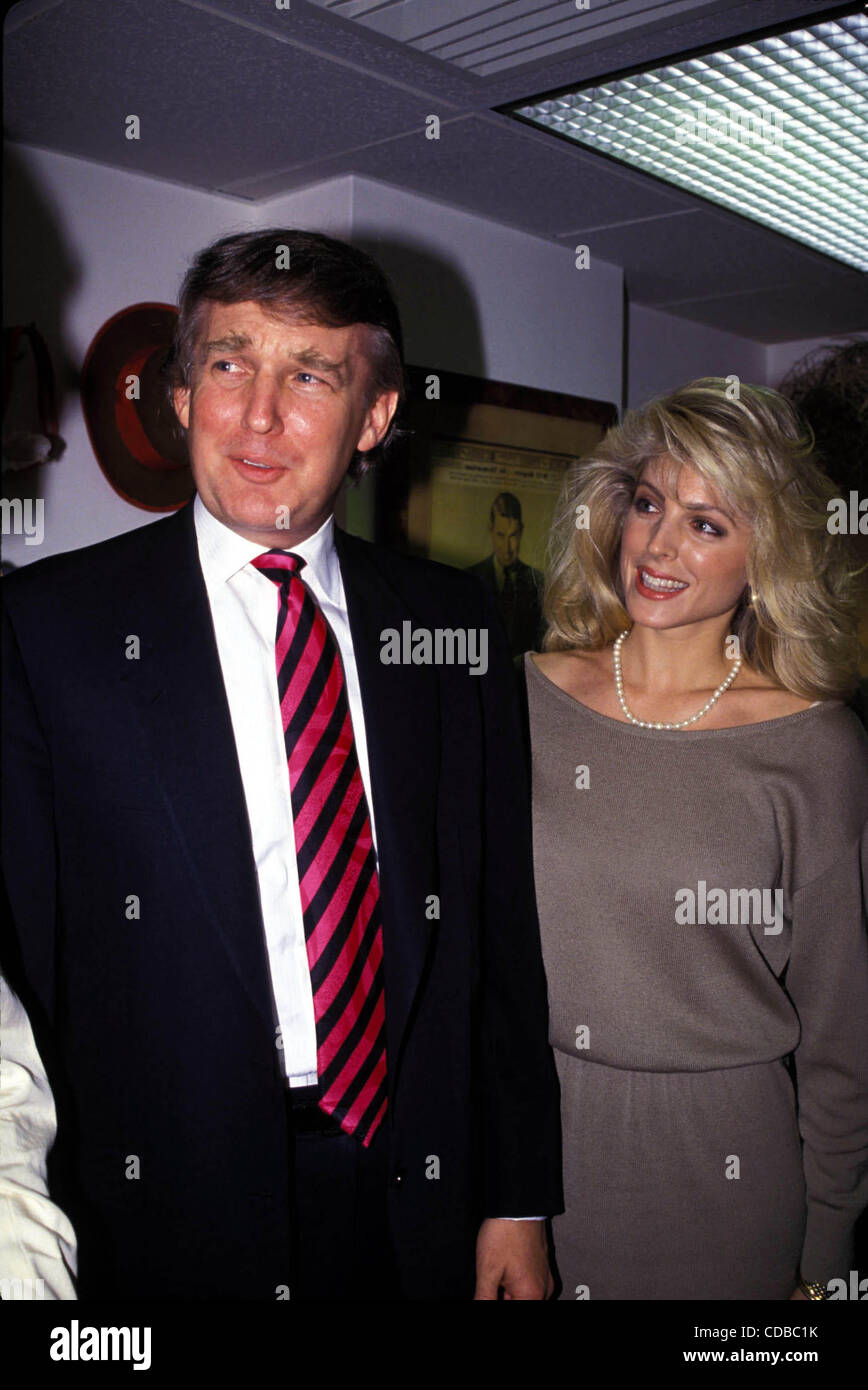 Marla maples hi-res stock photography and images - Alamy