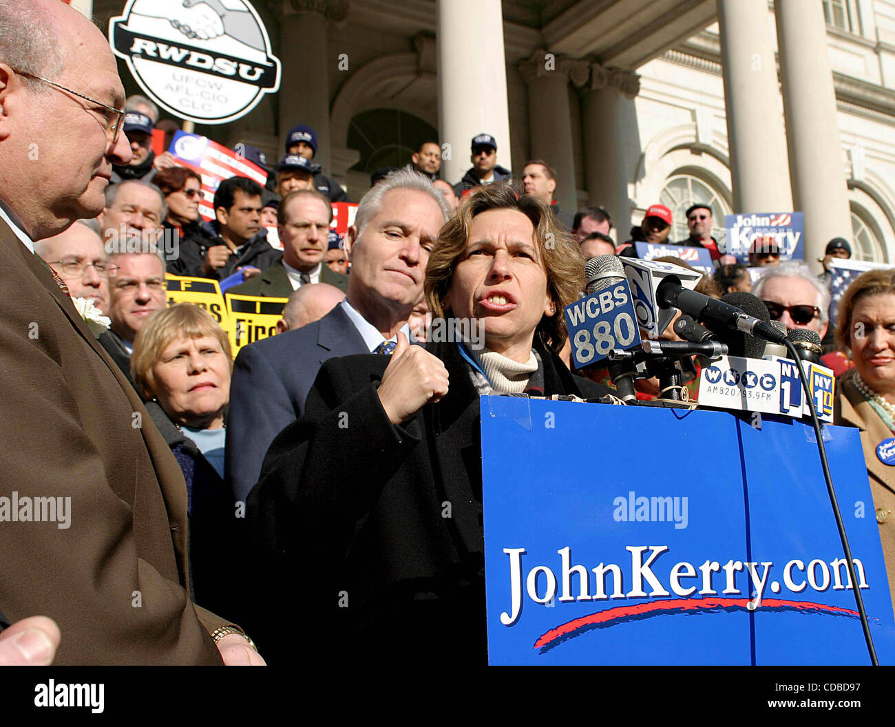 Jan. 1, 2011 - New York, New York, U.S. - N.Y.C. Unions Endorse John ...