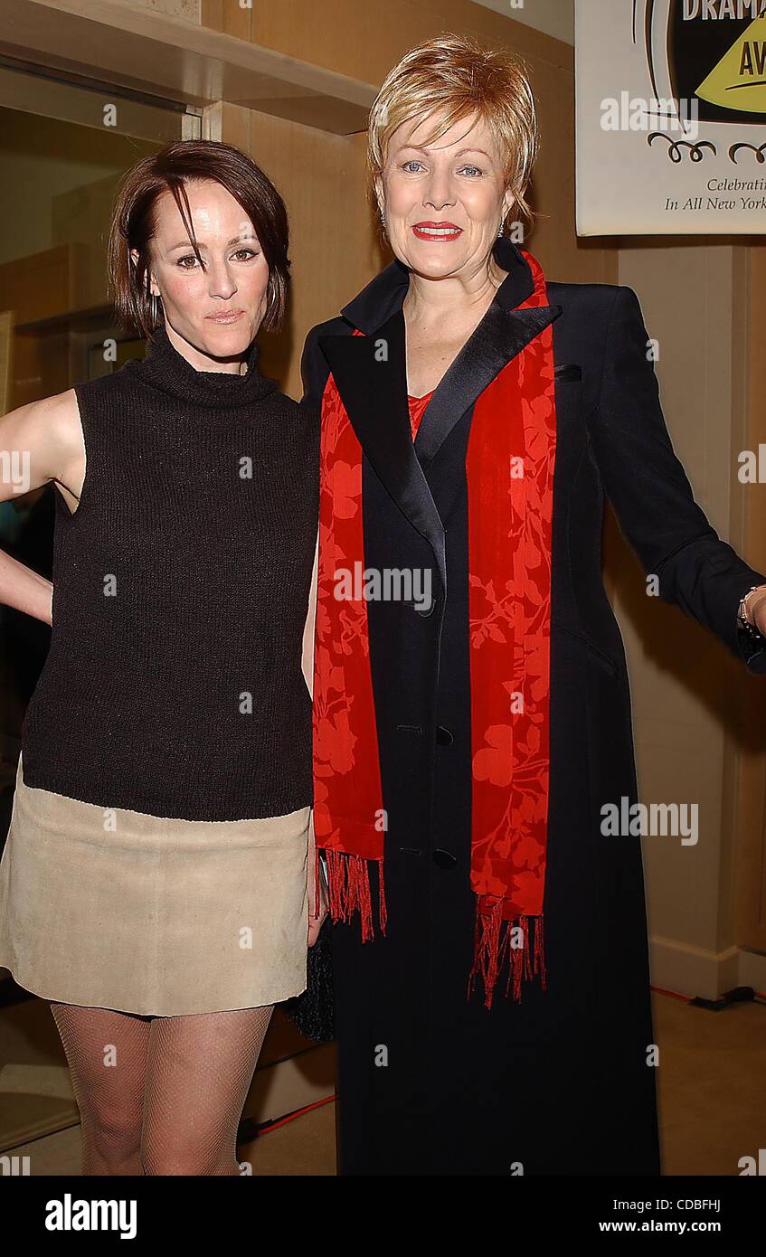 K30439AR. SD05/06/2003..48TH ANNUAL DRAMA DESK NOMINATION ANNOUNCED ST ...