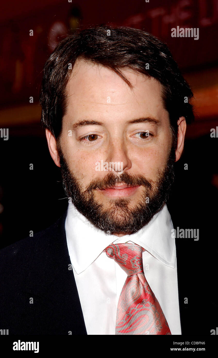 MATTHEW BRODERICK.K30361AR.BROADWAY OPENING NIGHT OF ''GYPSY'' AT THE ...