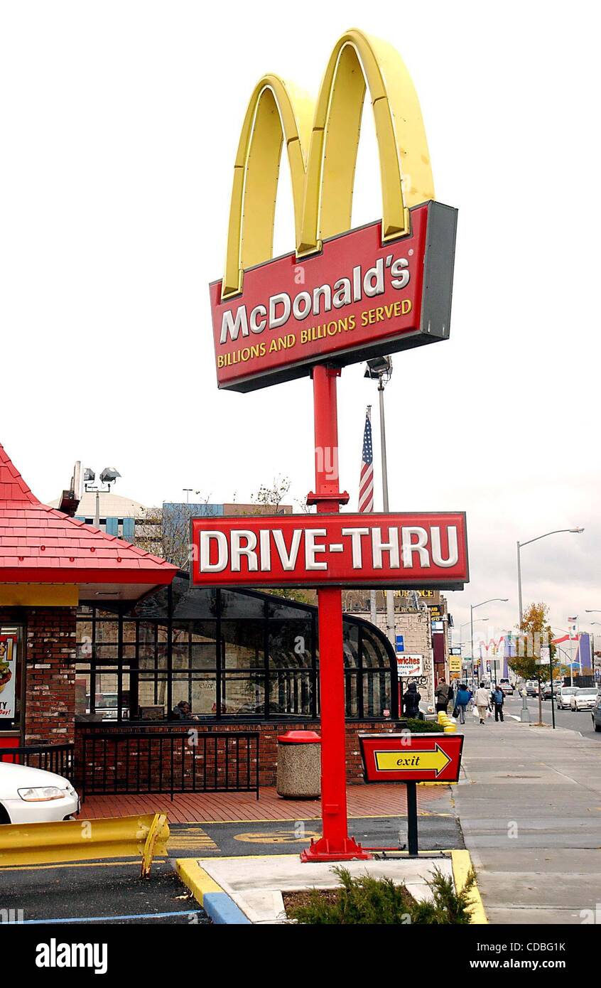 K27199 .McDONALDS STORE FRONT.(Credit Image: Â© Andrea Renault/Globe ...