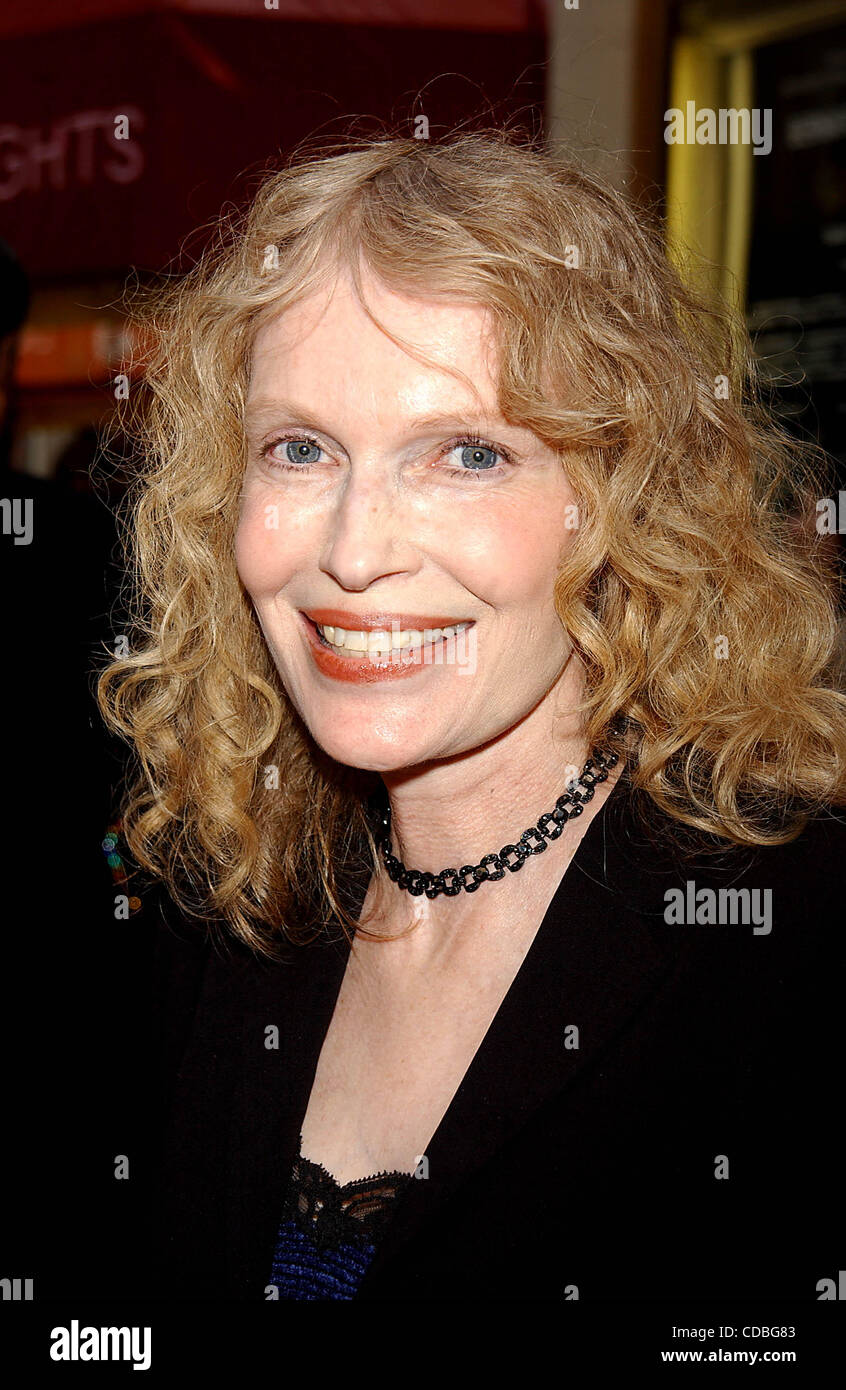 MIA FARROW.K30361AR.BROADWAY OPENING NIGHT OF ''GYPSY'' AT THE SHUBERT ...