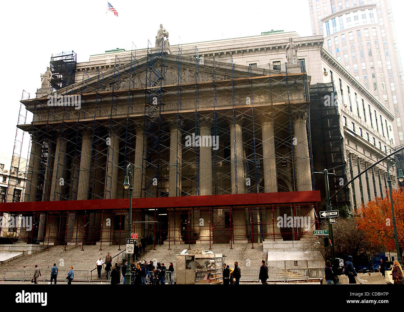K34004AR.THE NEW YORK New York SUPREME COURT BUILDING ON CENTRE ST IN ...