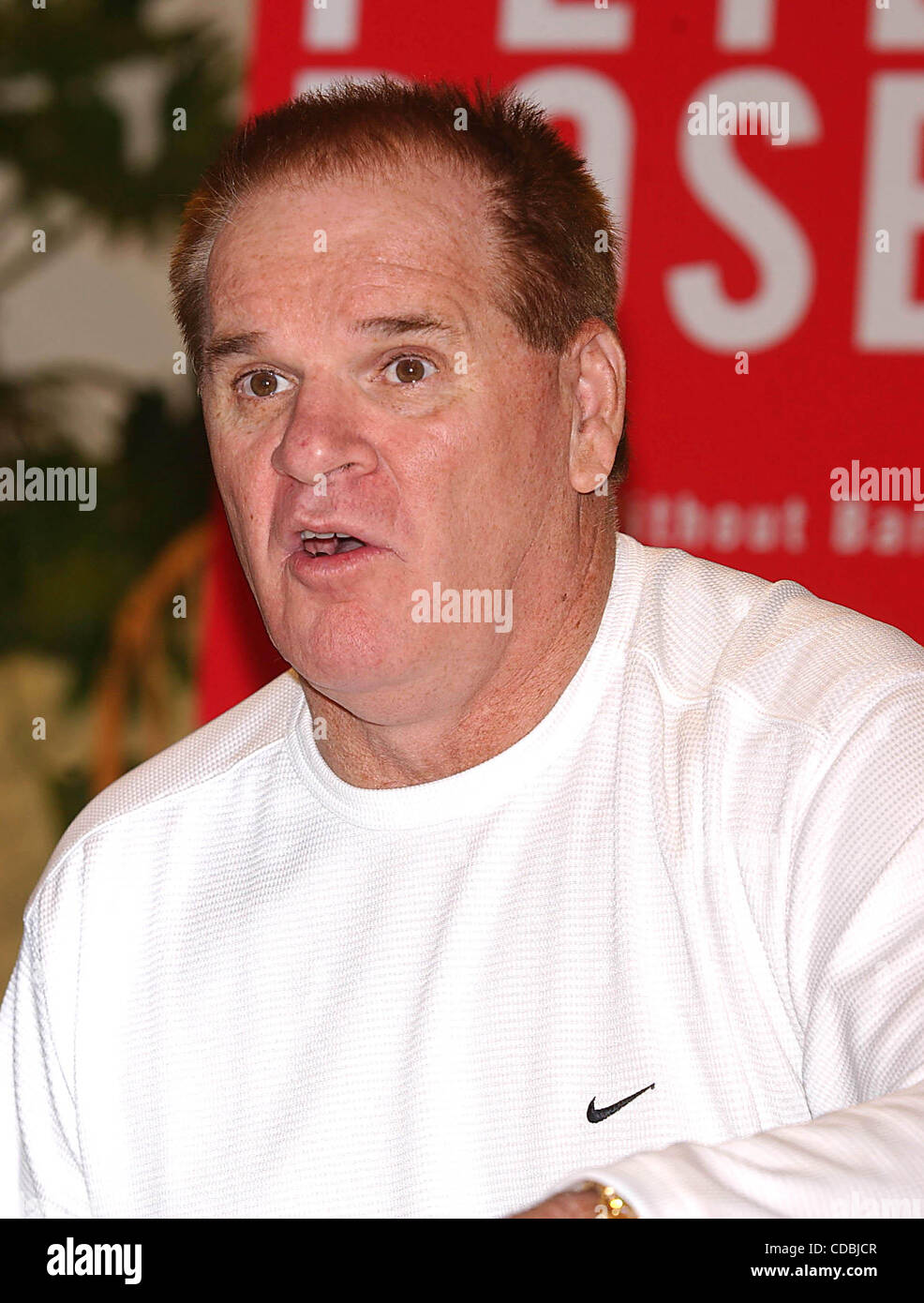 K34802AR.PETE ROSE BOOK SIGNING OF ''MY PRISON WITHOUT BARS'' BOOKENDS ...