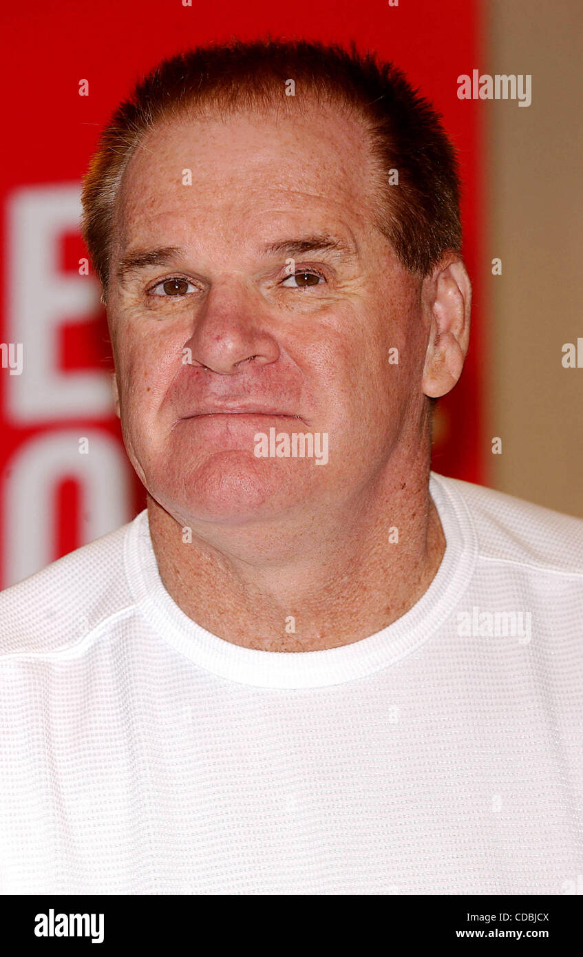 K34802AR.PETE ROSE BOOK SIGNING OF ''MY PRISON WITHOUT BARS'' BOOKENDS ...