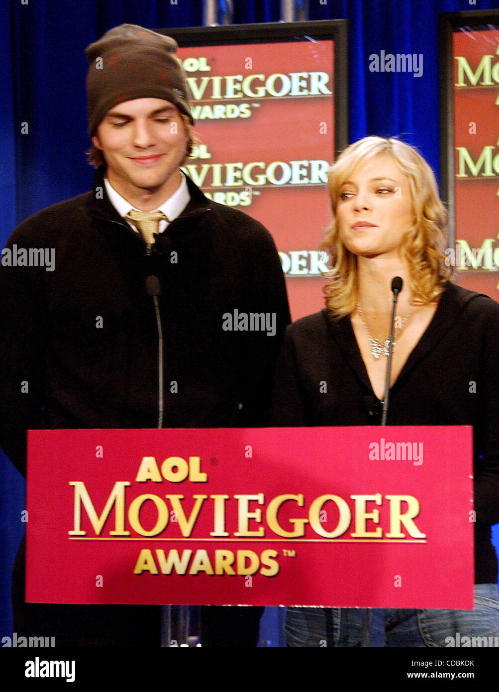 K35052AR.ASHTON KUTCHER AND AMY SMART TO ANNOUNCE THE NOMINEES FOR THE ...