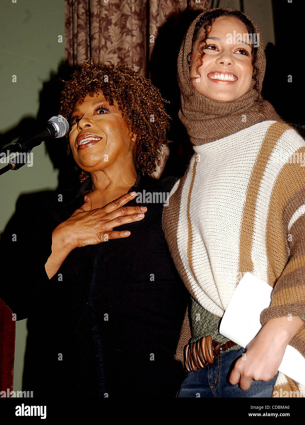 ROBERTA FLACK ALICIA KEYS.K29232AR SD0223.ASCAP/AEC ARTIST CELEBRATION ...