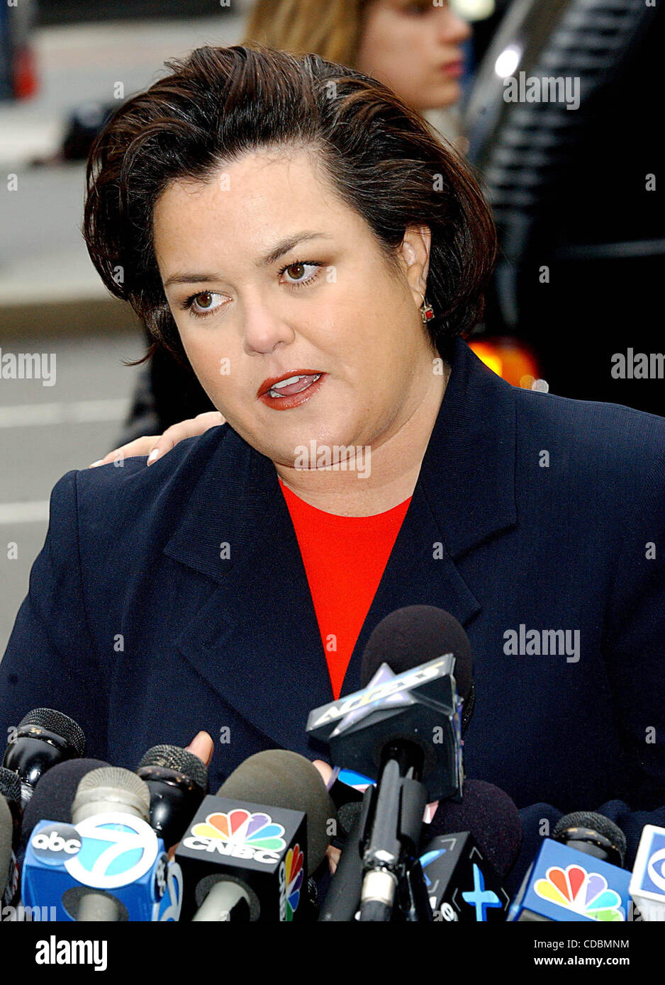 K33924AR.ROSIE O'DONNELL WITH HER PUBLICIST CINDI BERGER ARRIVING AT NY ...