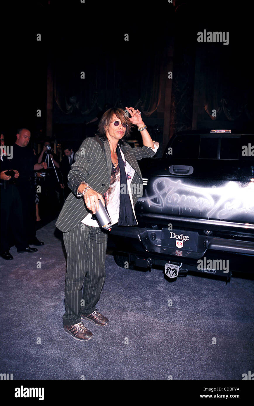 K22233AR SD0525.AEROSMITH PRESSER ON THEIR ALBUM COVER.''JUST PUSH PLAY ...