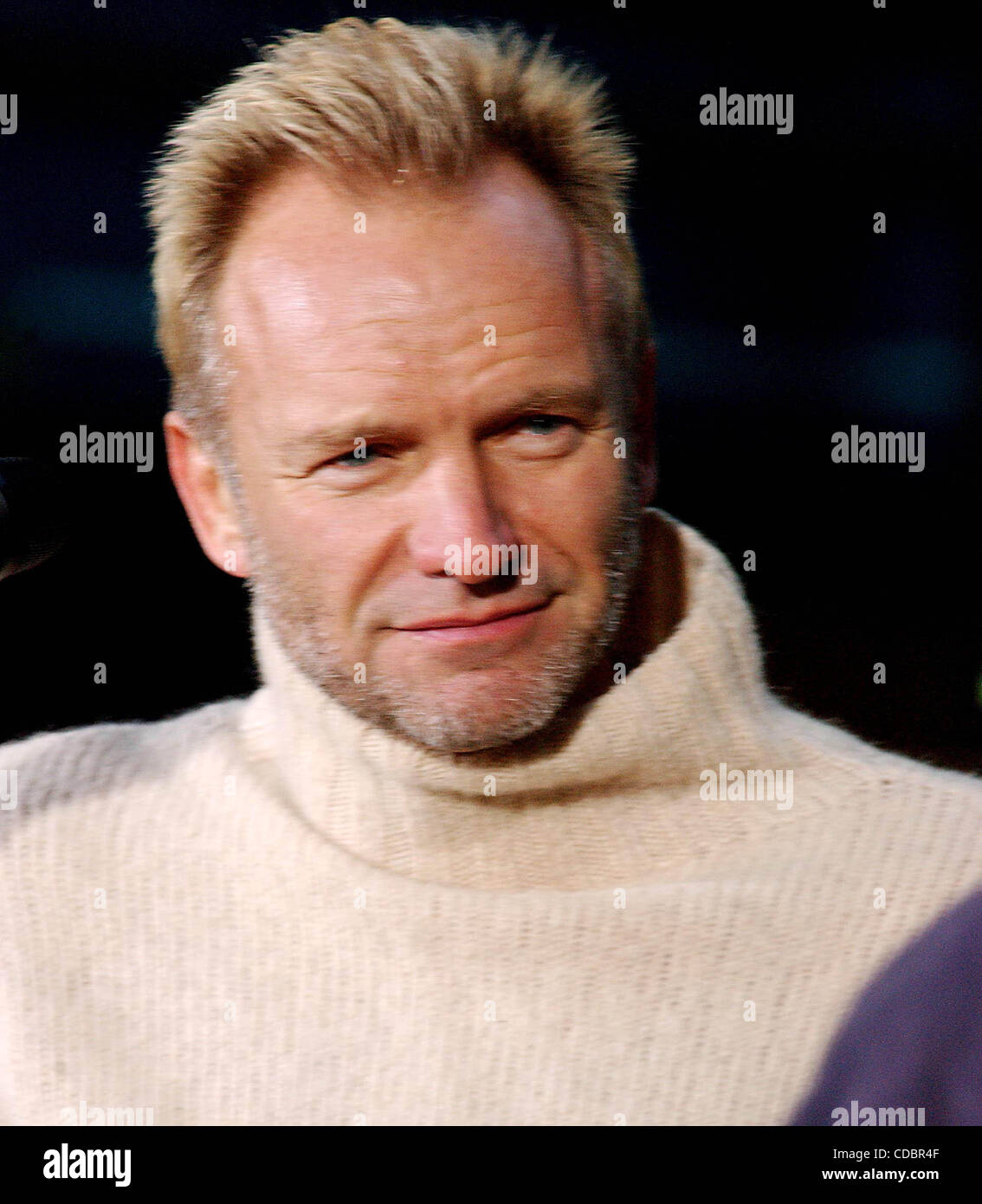 K33202AR .STING PERFORMING ON NBC'S TODAY SHOW AT ROCKEFELLER CENTER IN ...