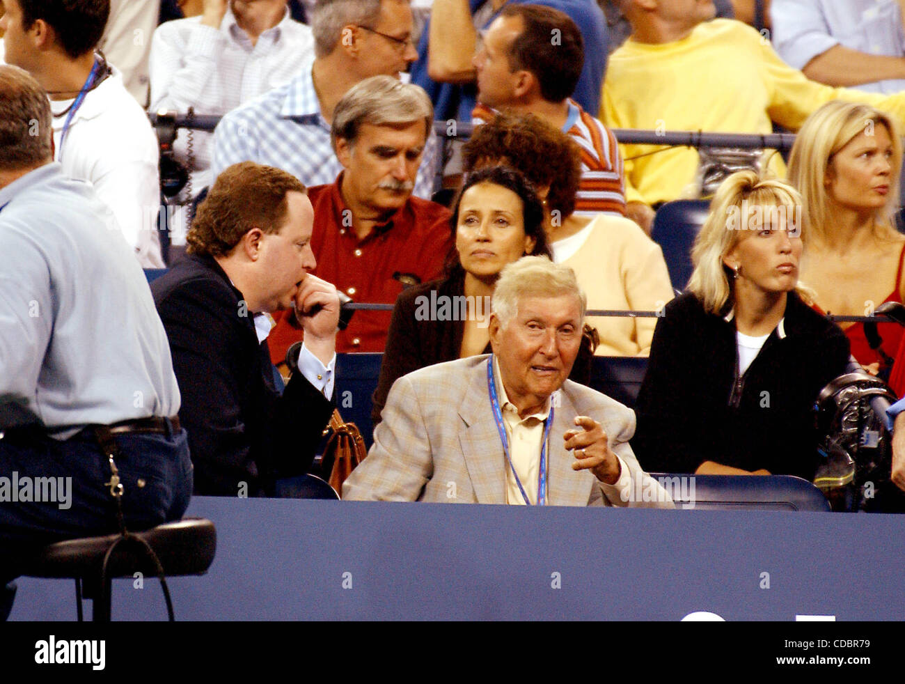 SUMNER REDSTONE.K32632AR .U.S. OPEN TENNIS TOURNAMENT AT ARTHUR ASHE ...