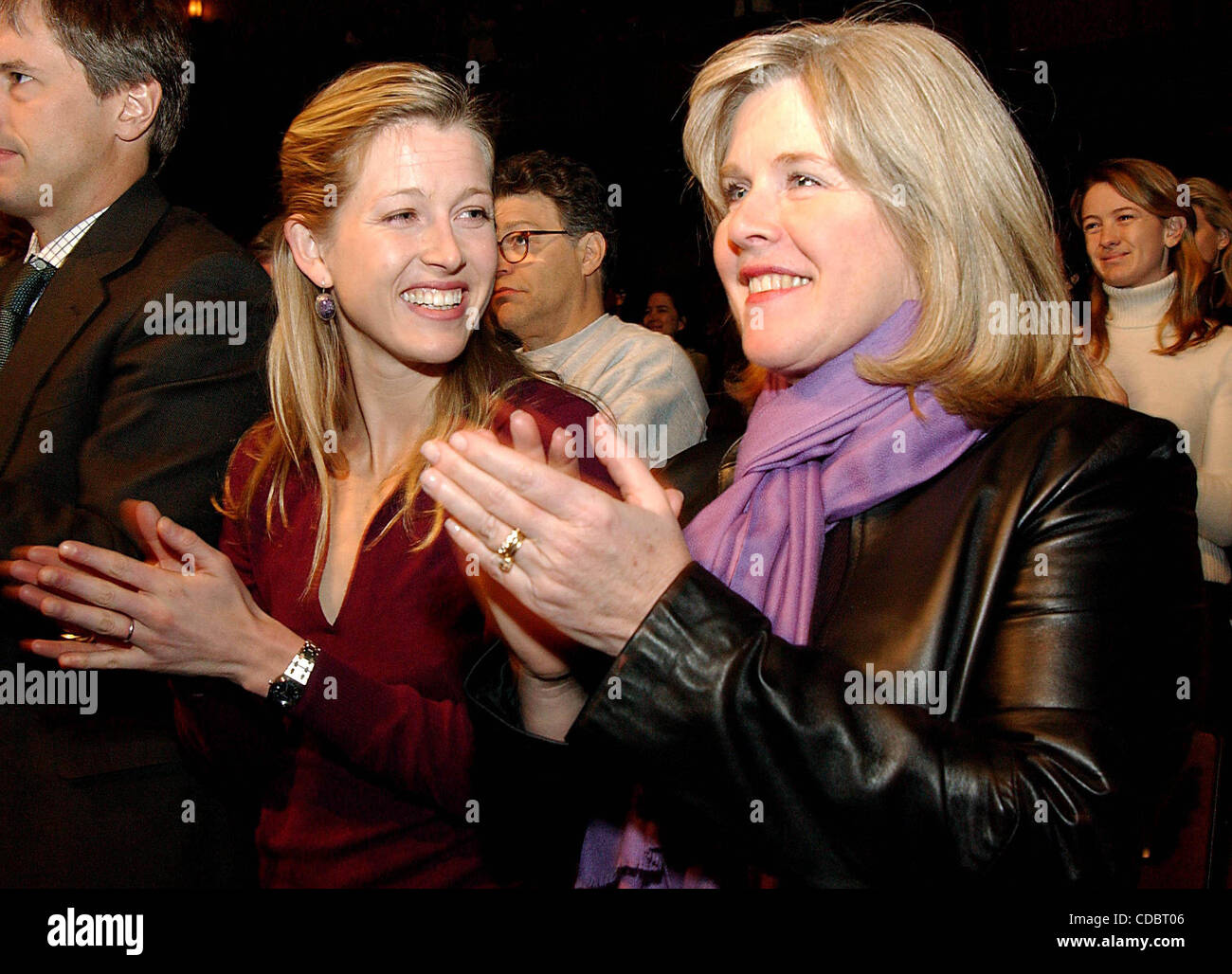 WIFE) TIPPER GORE AND (DAUGHTER) KARENNA GORE.AL GORE SPEAKING ON ...