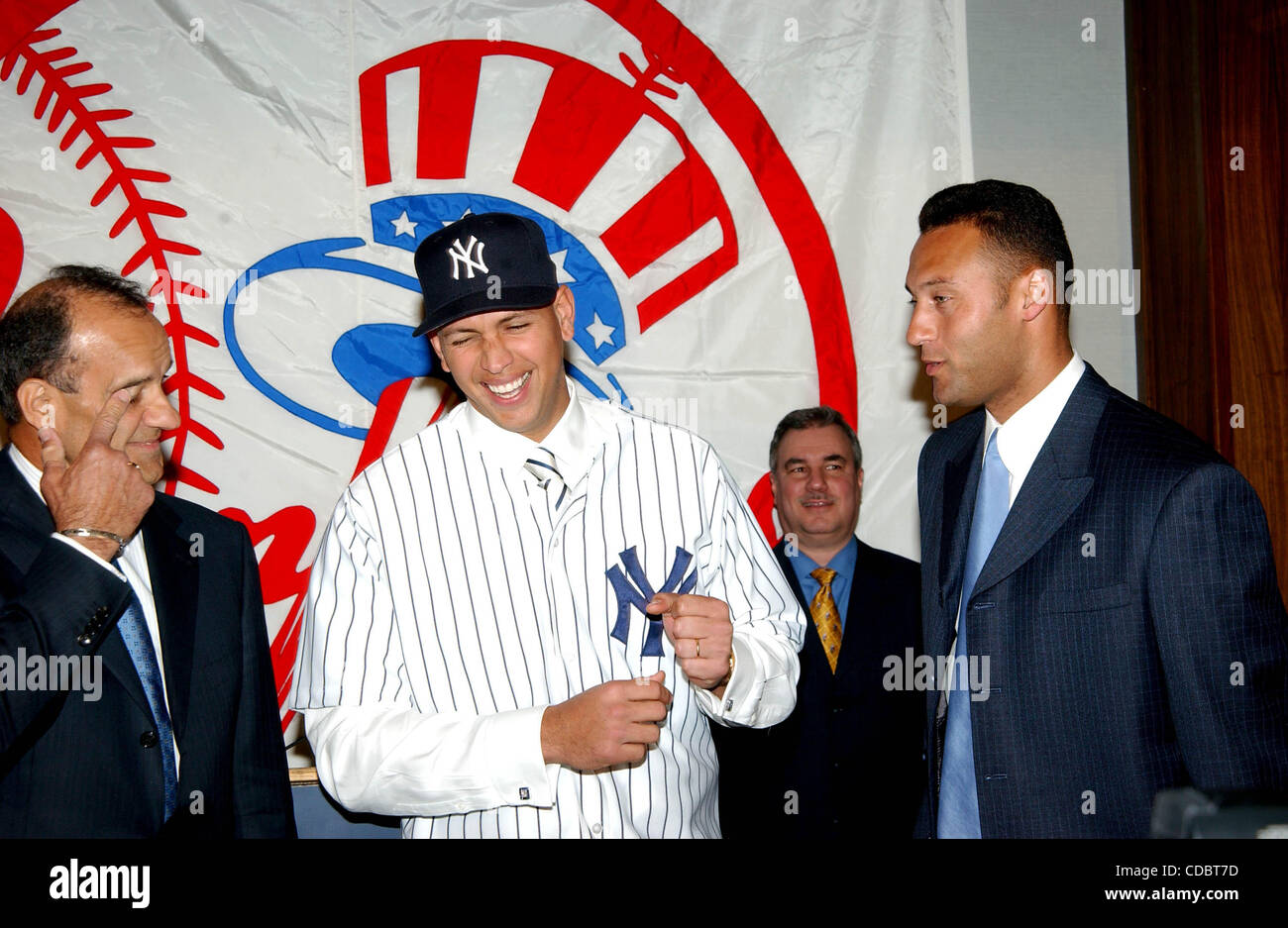 K35644AR.PRESS CONFERENCE TO ANNOUNCE THE NEW ADDITION (ALEX RODRIGUEZ ...