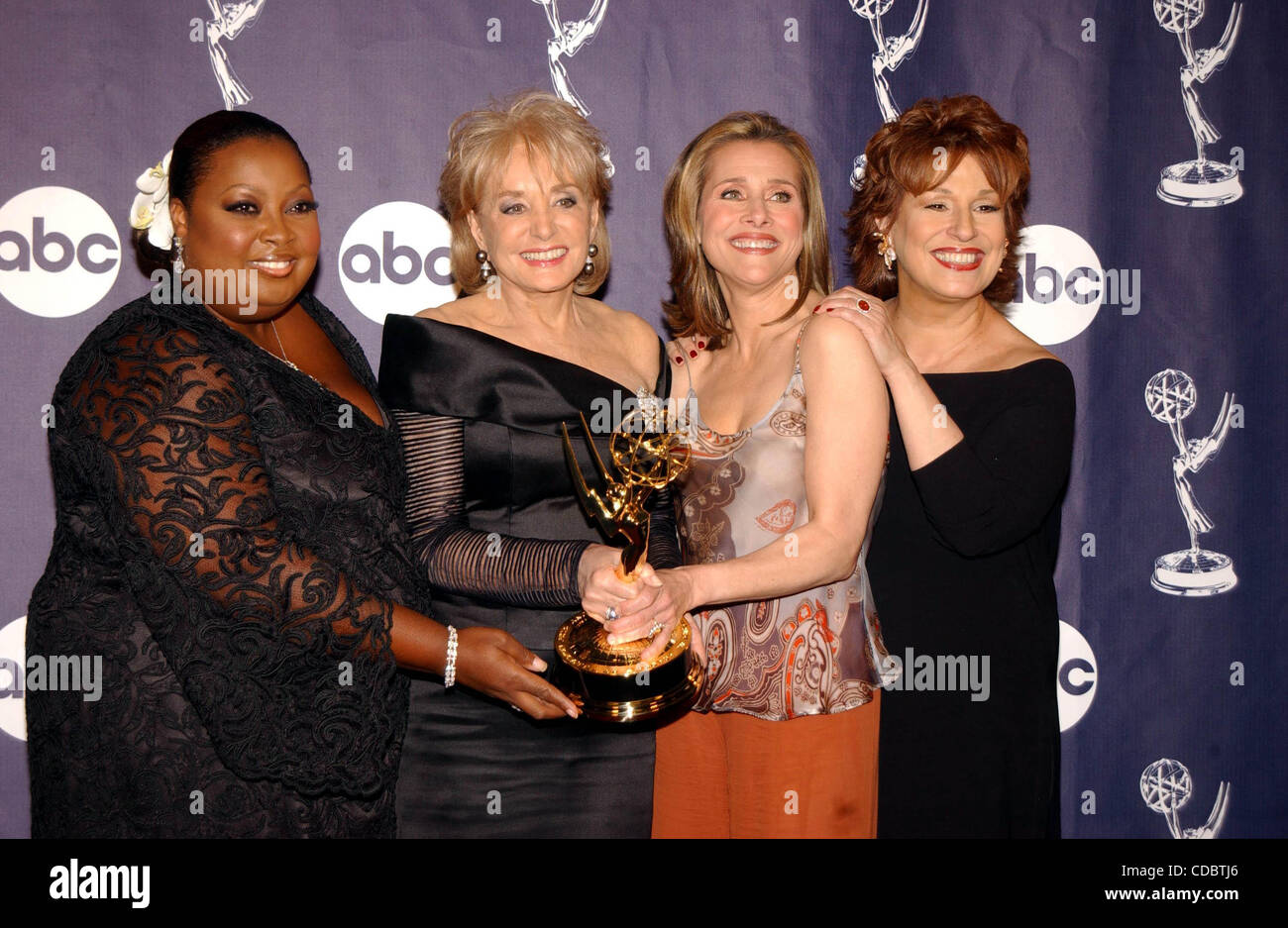 CAST OF THE VIEW: STAR JONES, BARBARA WALTERS, .JOY BEHAR AND MEREDITH ...