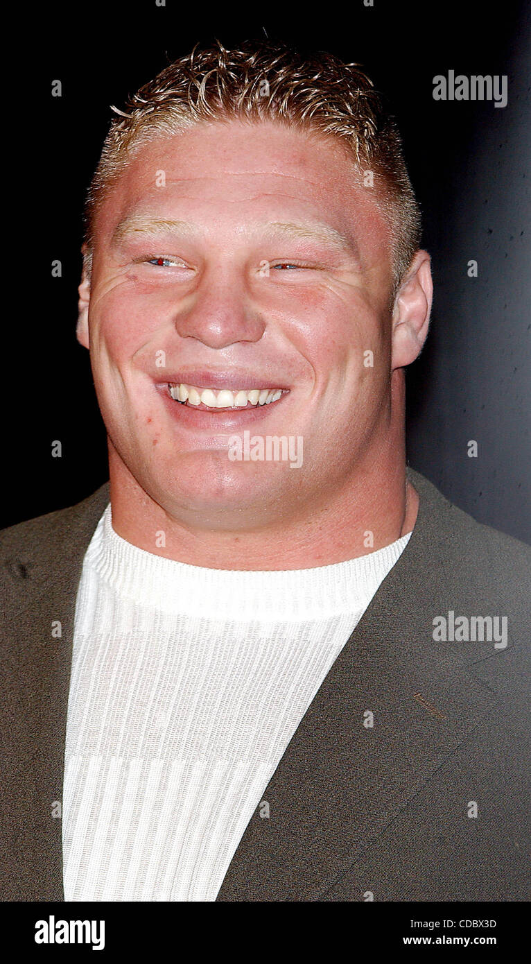 Brock lesnar 2003 hi-res stock photography and images - Alamy