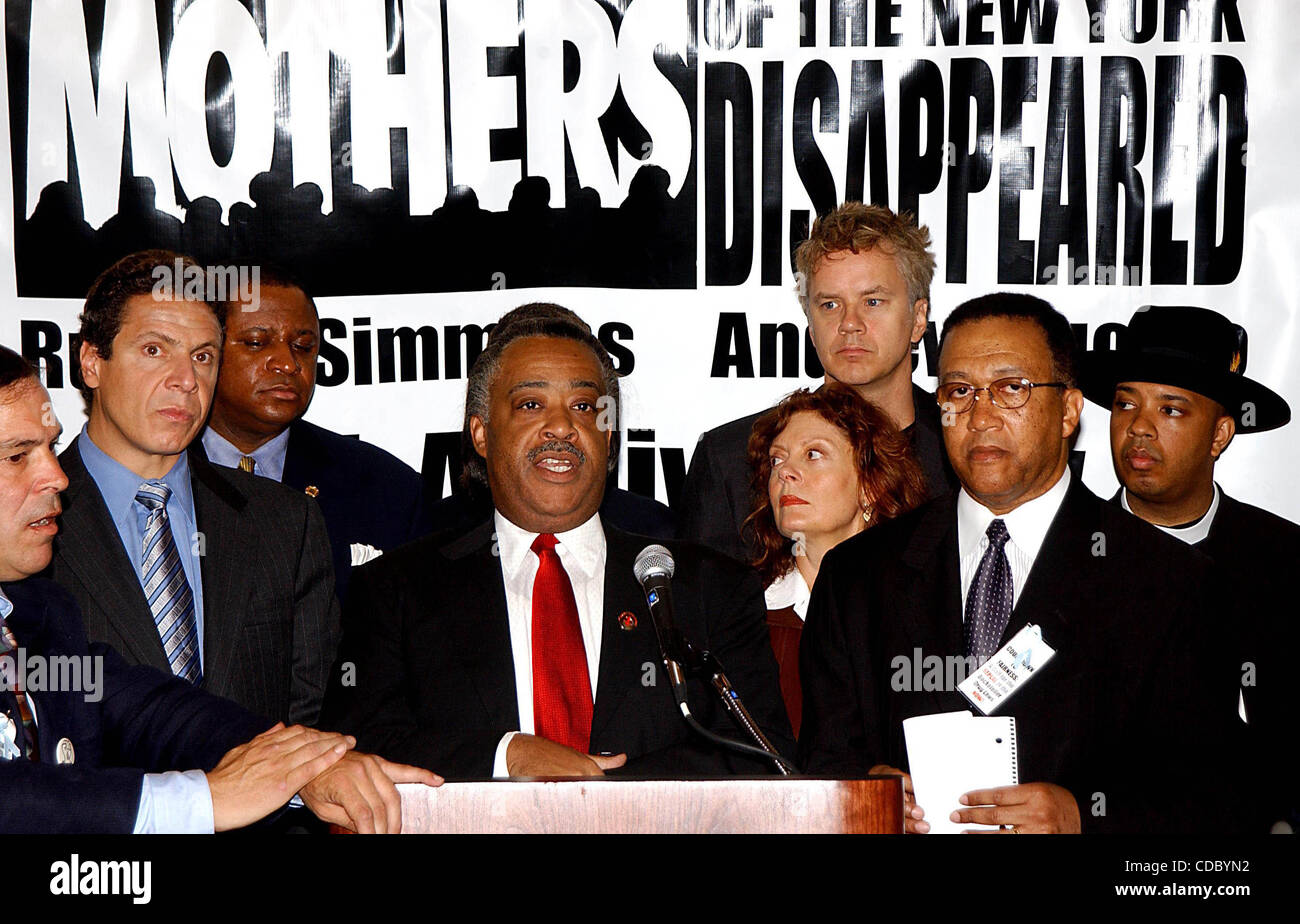 ANDREW CUOMO, AL SHARPTON, SUSAN SARANDON, TIM ROBBINS, REV. RUN ...