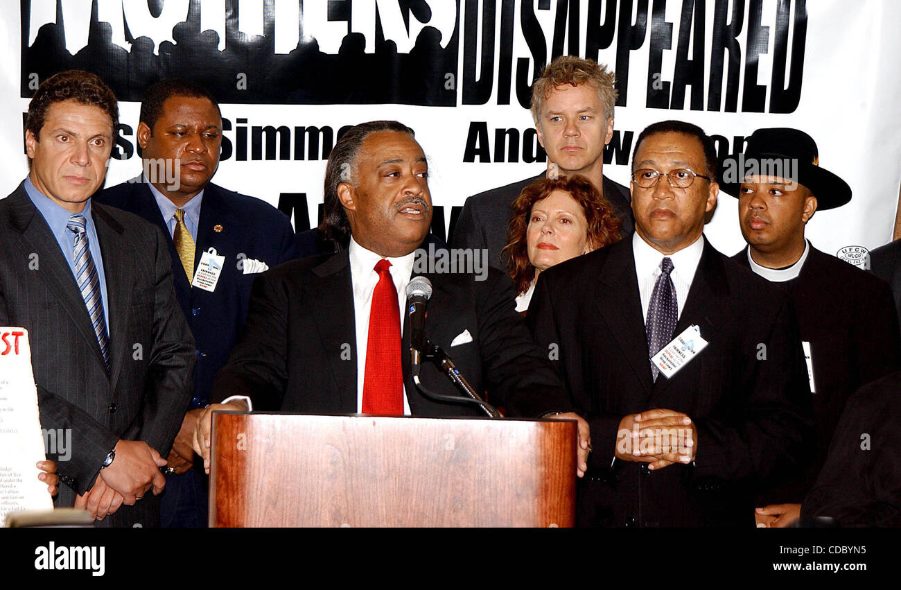 ANDREW CUOMO, AL SHARPTON, SUSAN SARANDON, TIM ROBBINS, REV. RUN ...