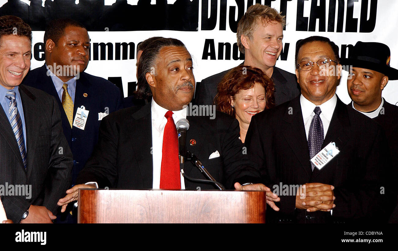 ANDREW CUOMO, AL SHARPTON, SUSAN SARANDON, TIM ROBBINS, REV. RUN ...
