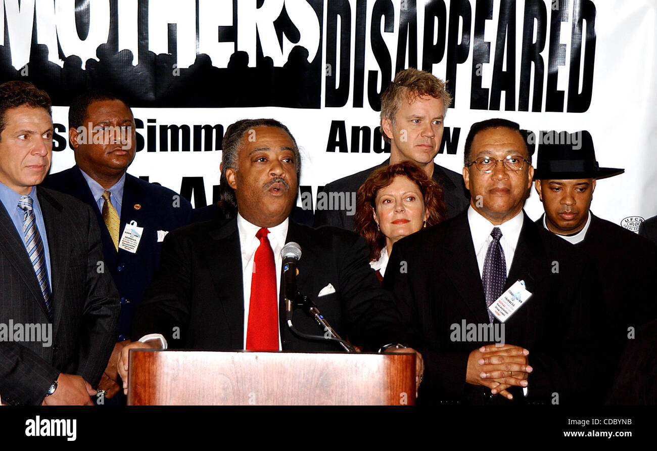 ANDREW CUOMO, AL SHARPTON, SUSAN SARANDON, TIM ROBBINS, REV. RUN ...