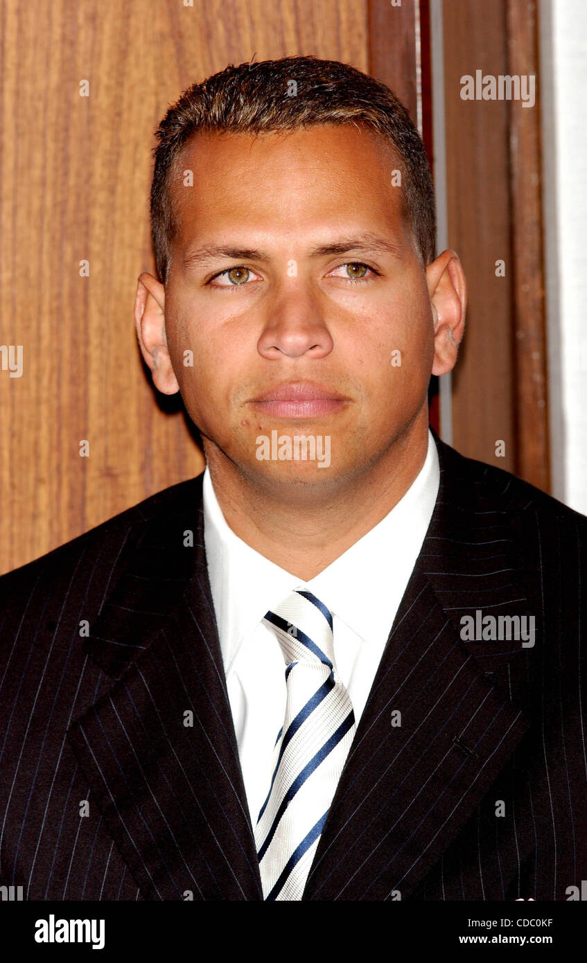 K35644AR.PRESS CONFERENCE TO ANNOUNCE THE NEW ADDITION (ALEX RODRIGUEZ ...