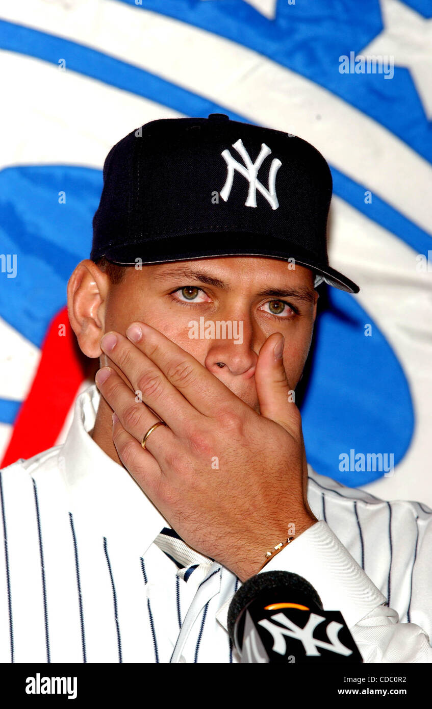 K35644AR.PRESS CONFERENCE TO ANNOUNCE THE NEW ADDITION (ALEX RODRIGUEZ ...