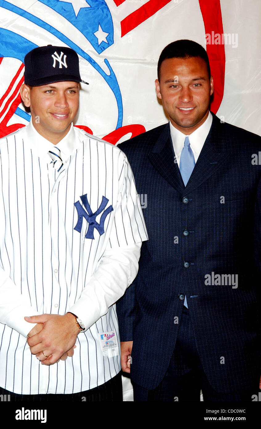 K35644AR.PRESS CONFERENCE TO ANNOUNCE THE NEW ADDITION (ALEX RODRIGUEZ ...
