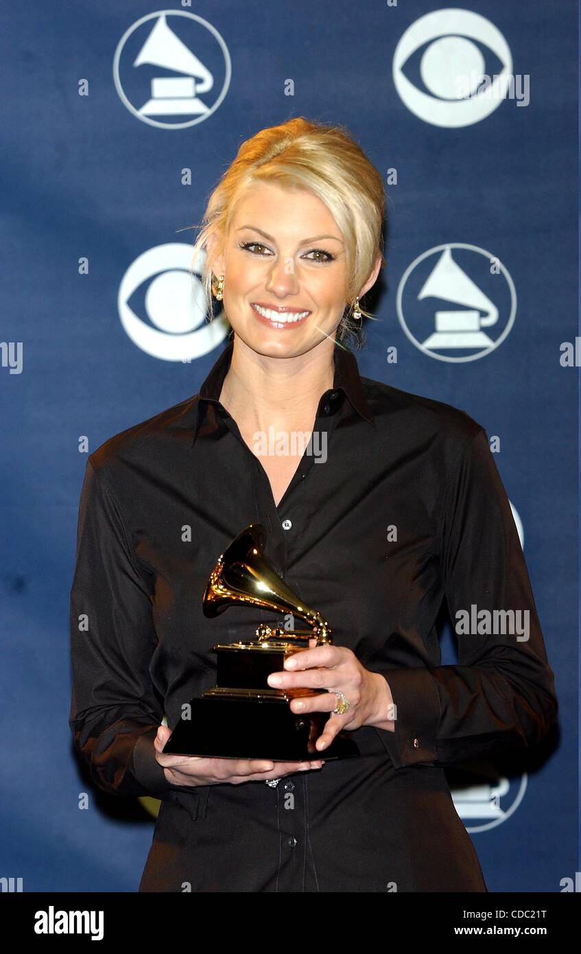 K29236AR SD0223.THE 45TH ANNUAL GRAMMY AWARDS .(PRESS ROOM).MADISON ...