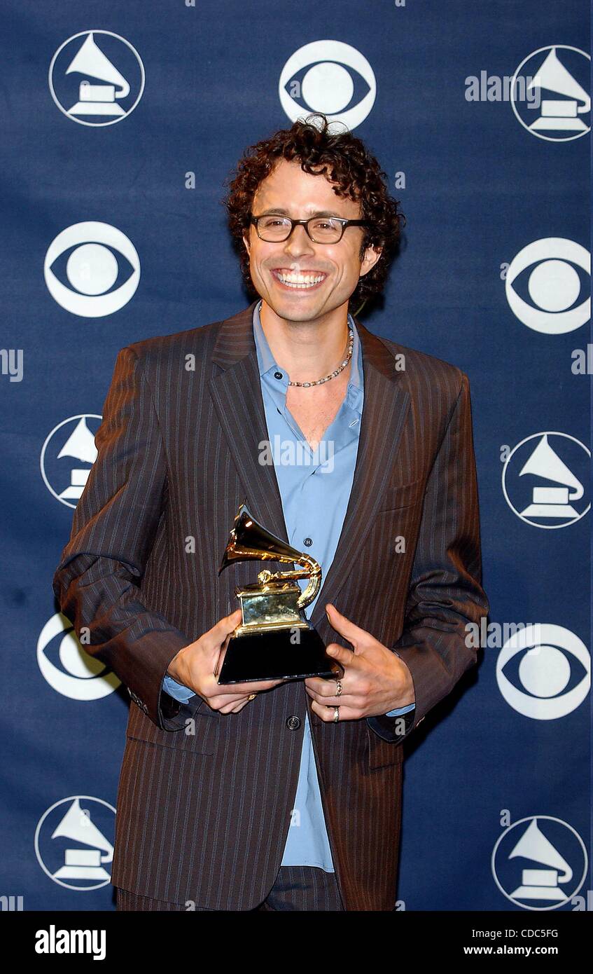K29236AR SD0223.THE 45TH ANNUAL GRAMMY AWARDS .(PRESS ROOM).MADISON ...