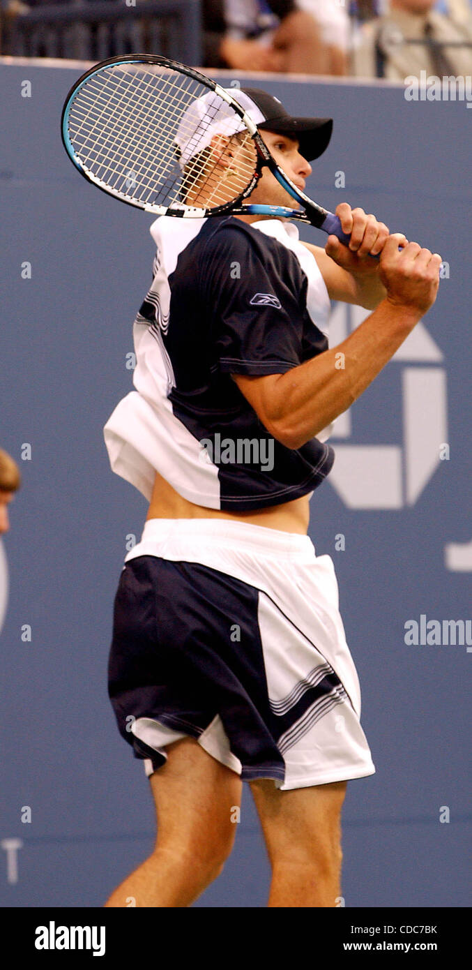 ANDY RODDICK.K32632AR .U.S. OPEN TENNIS TOURNAMENT AT ARTHUR ASHE ...