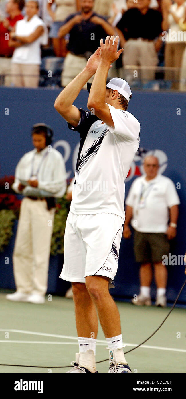 Andy roddick 2003 u s open hi-res stock photography and images - Alamy