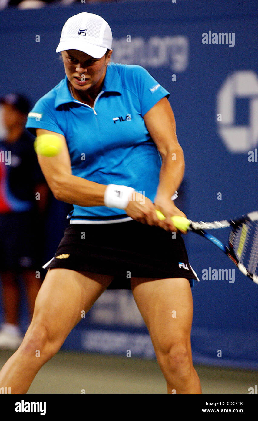 K32410AR.KIM CLIJISTERS.THE OPENING OF THE US OPEN TENNIS TOURNEMENT IN ...