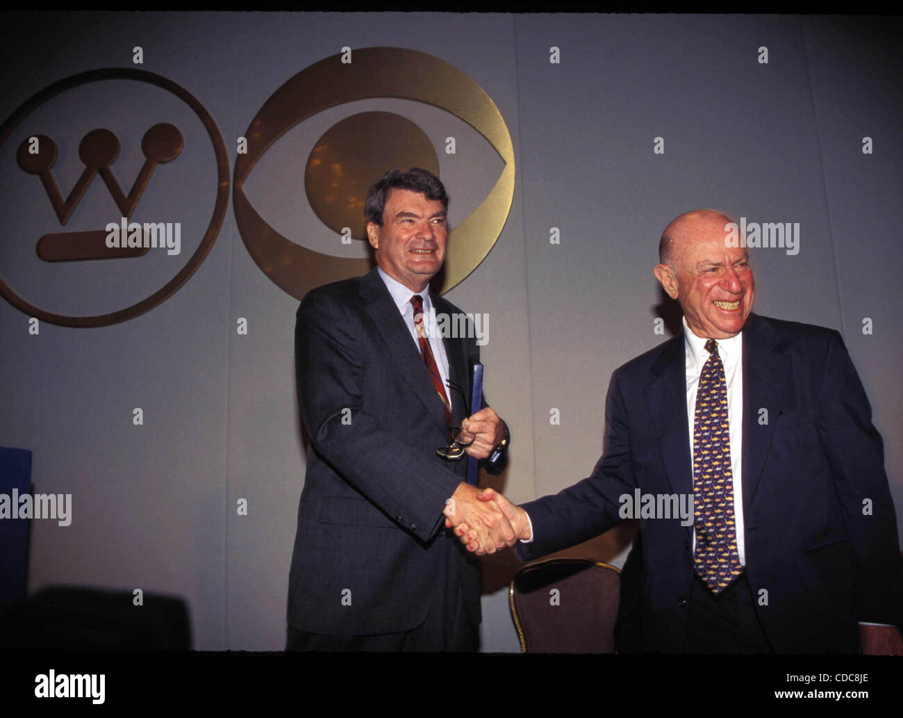 LAURENCETISCHRETRO.K2297AR.WESTINGHOUSE ACQUIRES CBS INC PRESSER ...