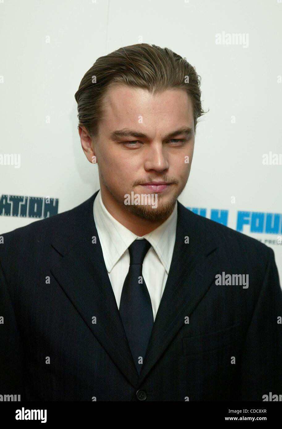 Gangs of new york 2002 leonardo dicaprio hi-res stock photography and ...