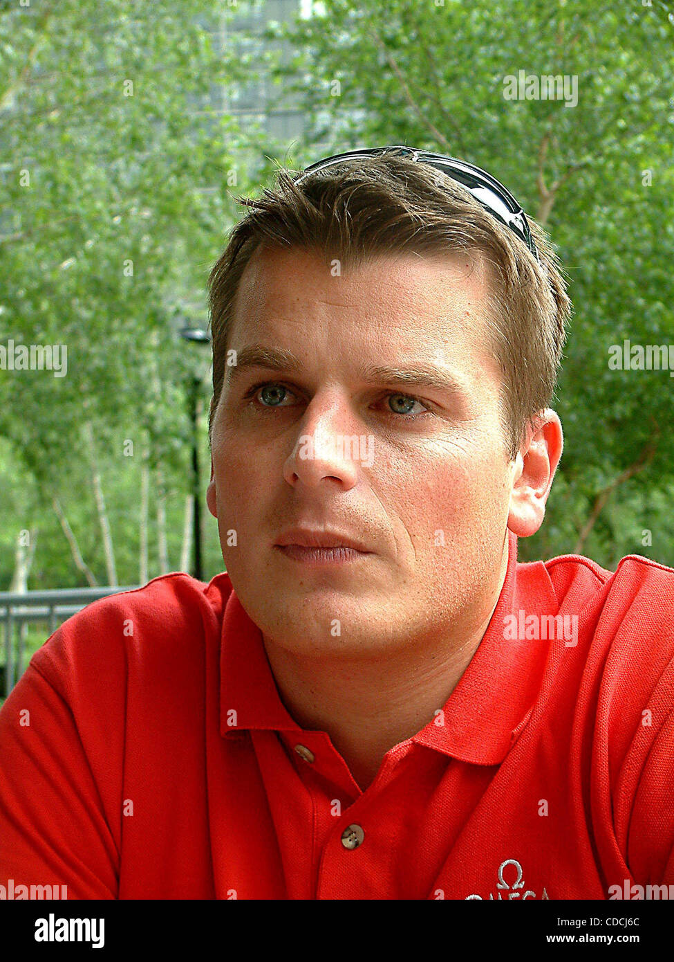 DEAN BARKER.K31181ML .OMEGA SAILS INTO BATTERY PARK New York WITH THE ...