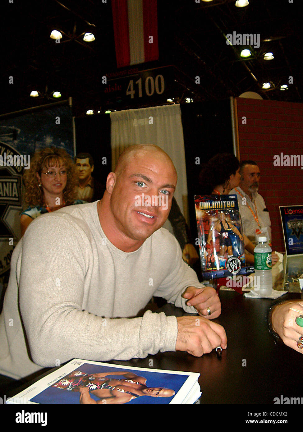 K31180ML .(WWE) SUPERSTAR KURT ANGLE AT THE LICENSING INTERNATIONAL ...
