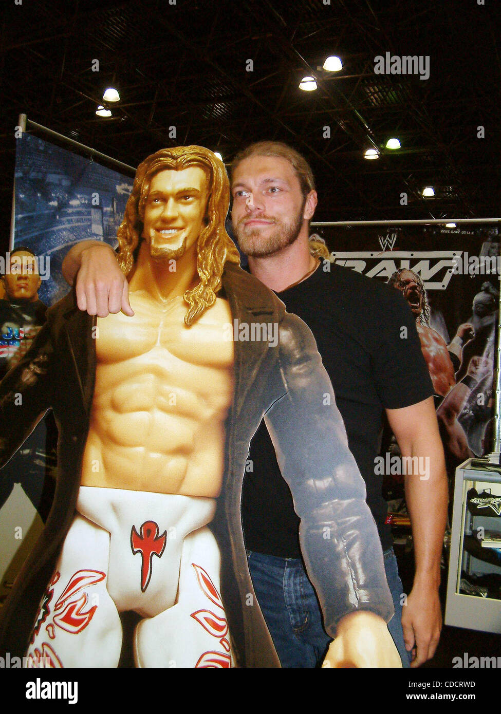 LICENSING SHOW 2003 WWE SUPERSTAR EDGE AT THE LICENSING INTERNATIONAL ...