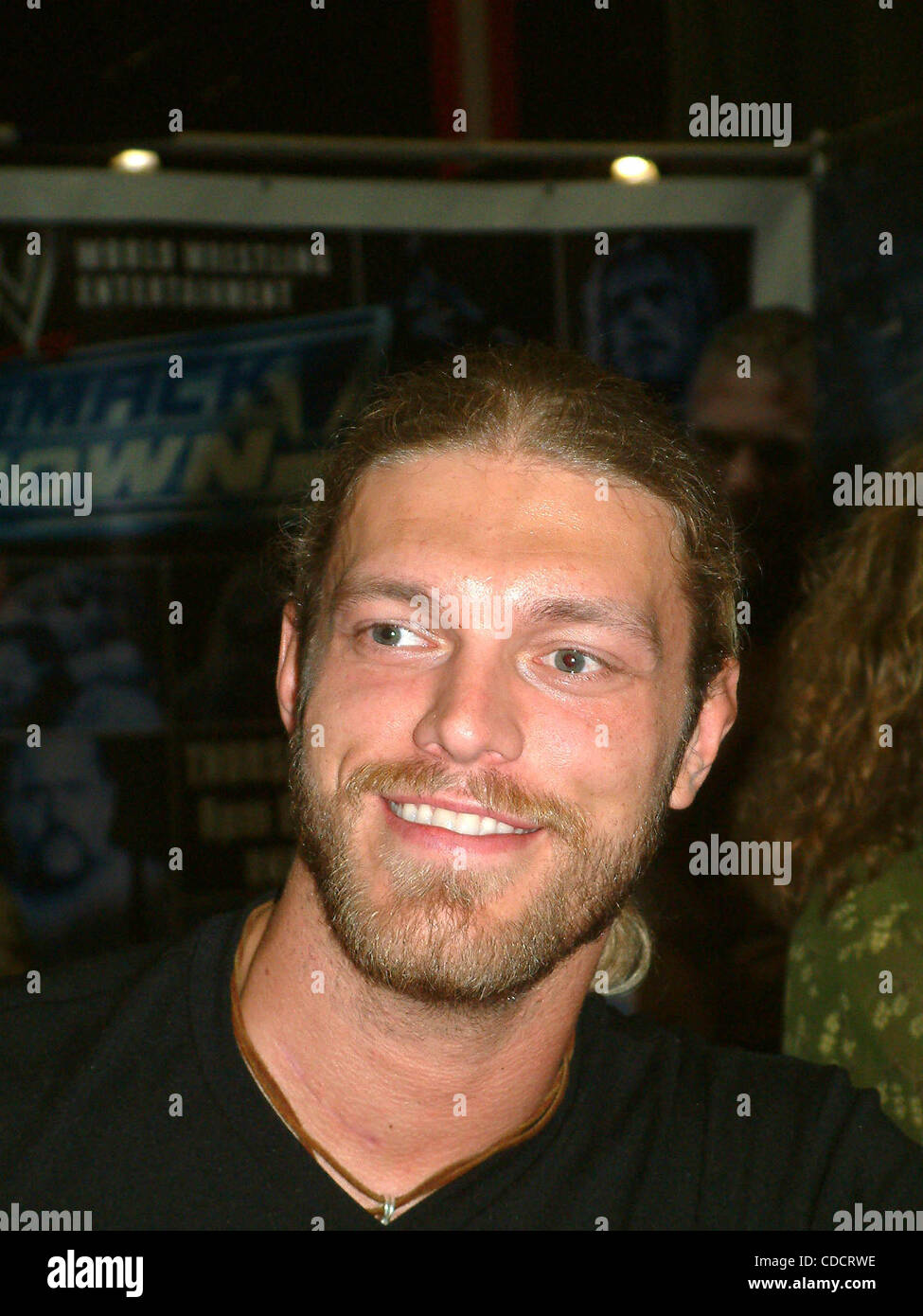 LICENSING SHOW 2003 WWE SUPERSTAR EDGE AT THE LICENSING INTERNATIONAL ...