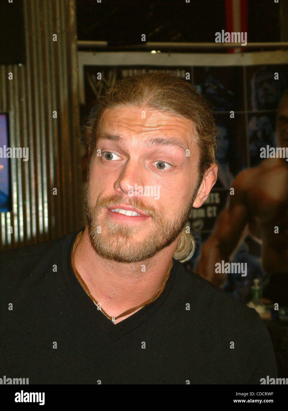 LICENSING SHOW 2003 WWE SUPERSTAR EDGE AT THE LICENSING INTERNATIONAL ...