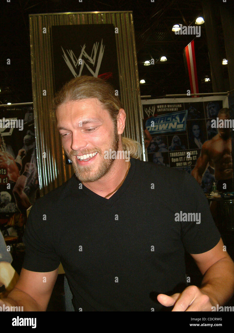 LICENSING SHOW 2003 WWE SUPERSTAR EDGE AT THE LICENSING INTERNATIONAL ...