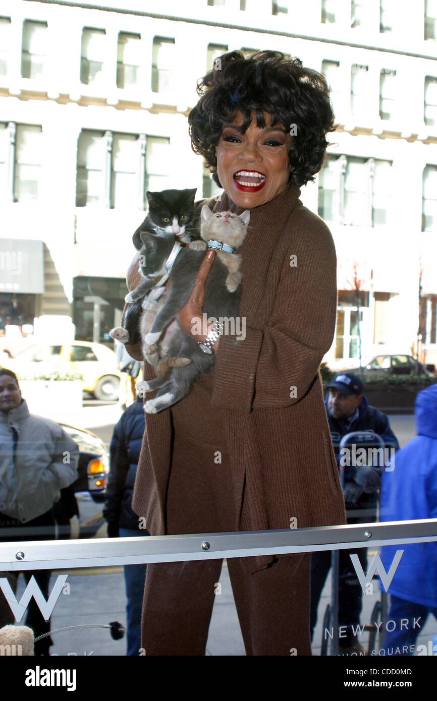 Jan. 1, 2011 - New York, New York, U.S. - K28093RM.EARTHA KITT KICKS ...