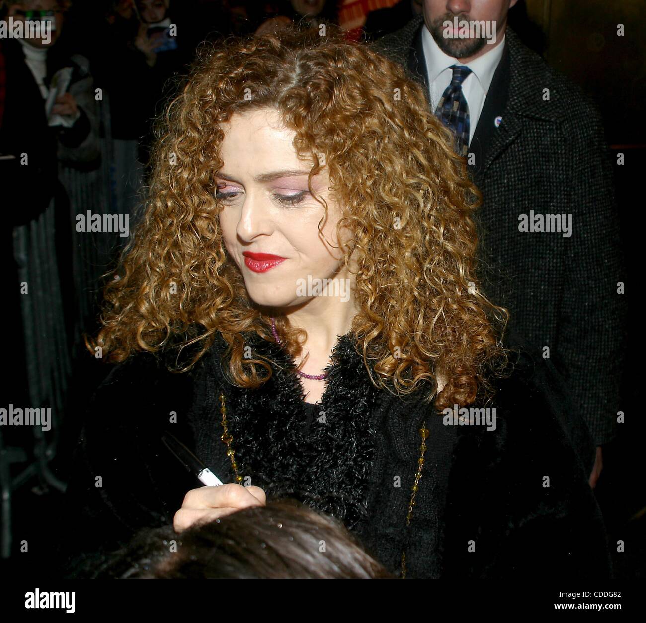 Jan. 1, 2011 - New York, New York, U.S. - K30063RM.BERNADETTE PETERS ...