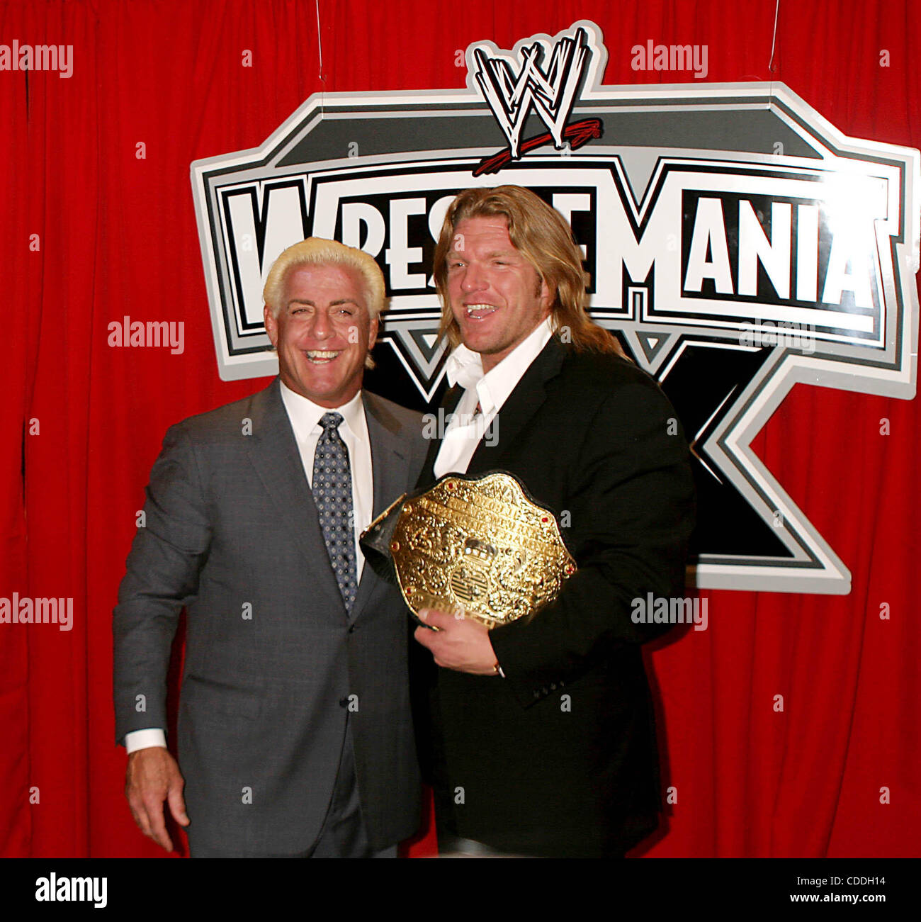 Ric flair triple h hi-res stock photography and images - Alamy