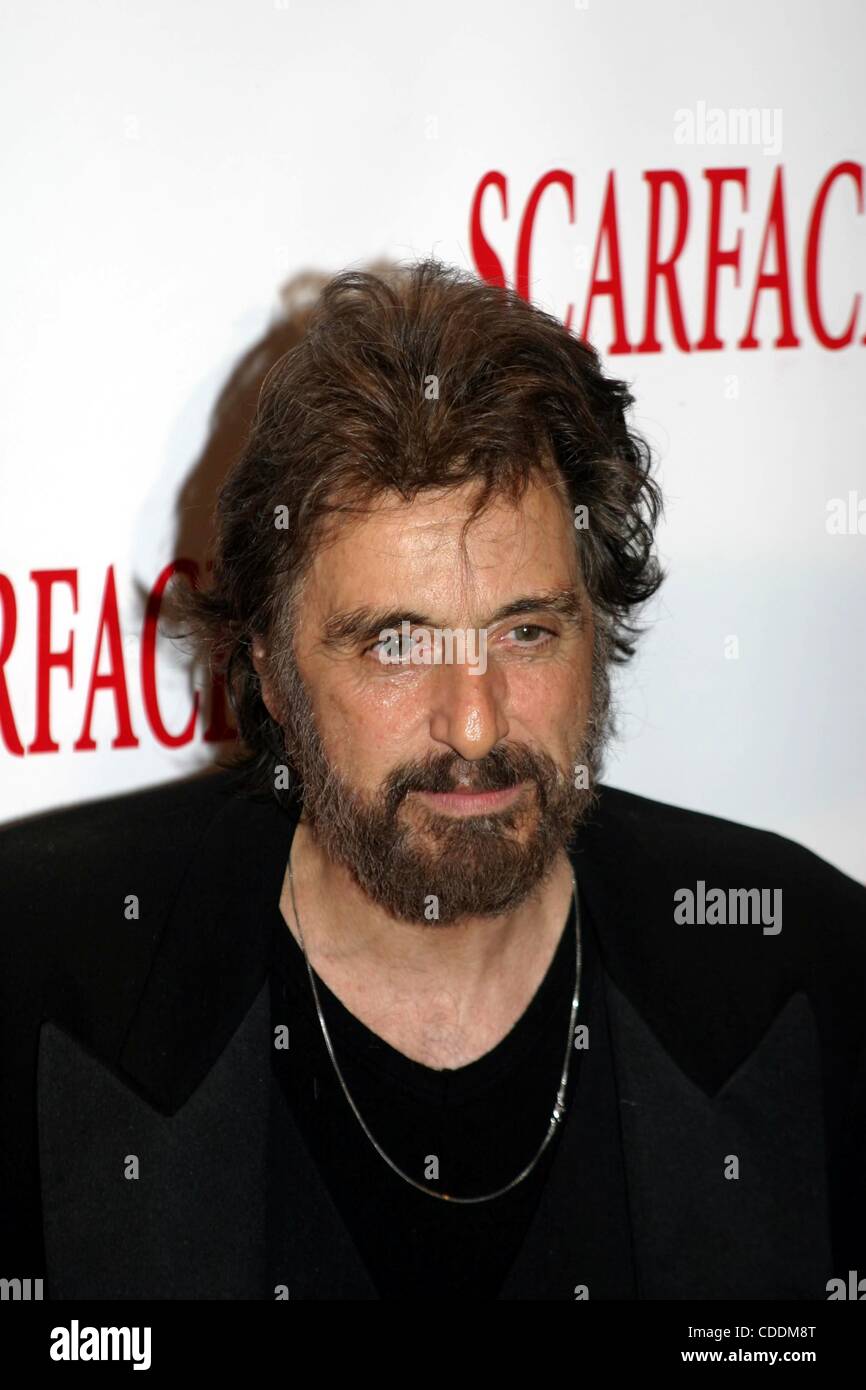 Jan. 1, 2011 - New York, New York, U.S. - K32926RM SCARFACE 20TH ...