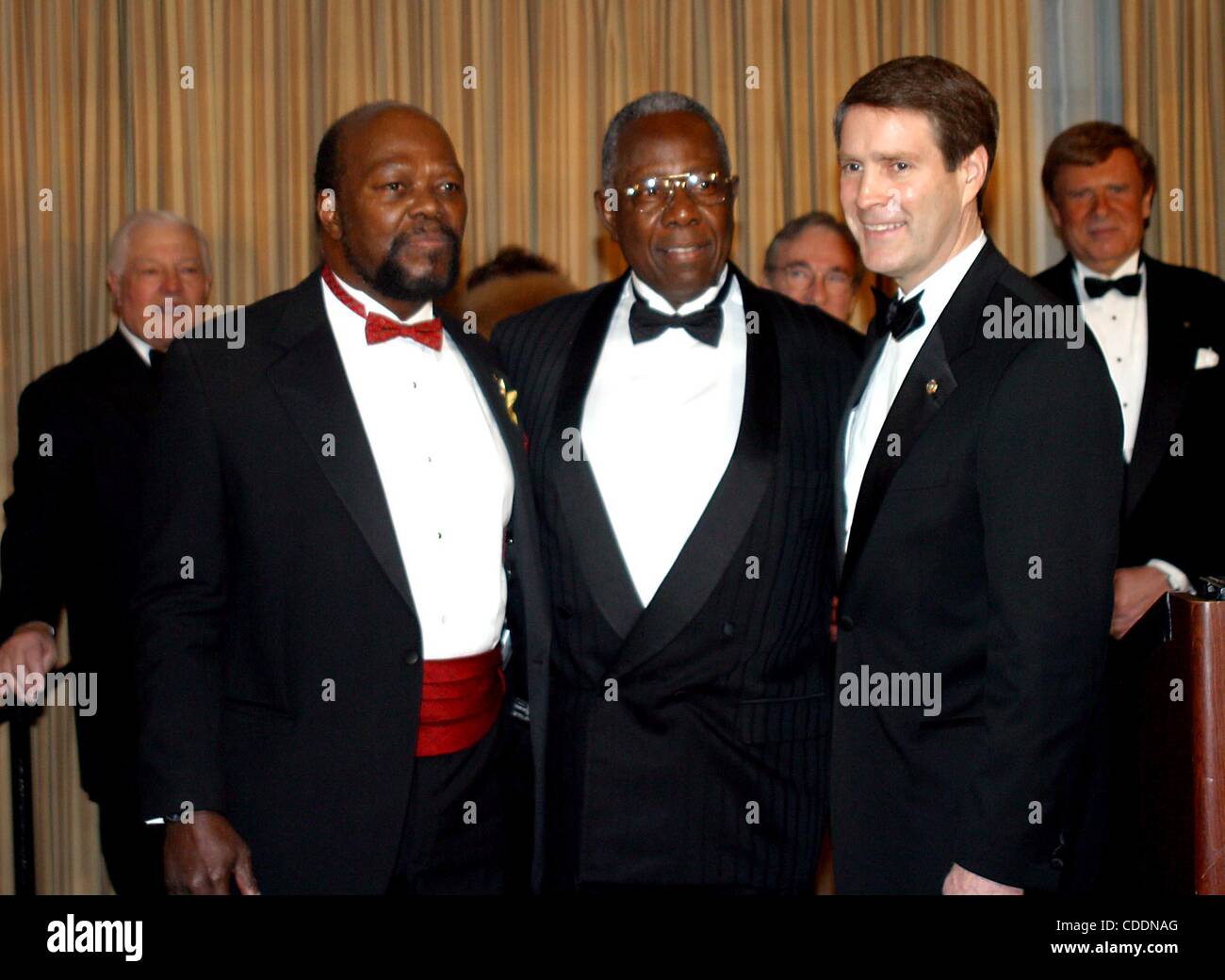 Jan. 1, 2011 - New York, New York, U.S. - ROY INNIS HANK AARON BILL ...