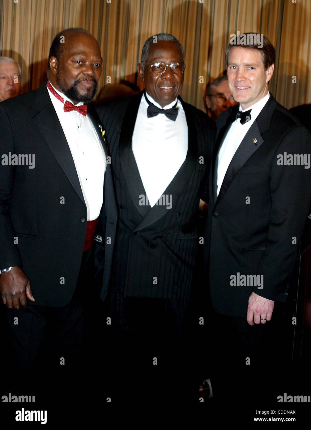 Jan. 1, 2011 - New York, New York, U.S. - ROY INNIS HANK AARON BILL ...